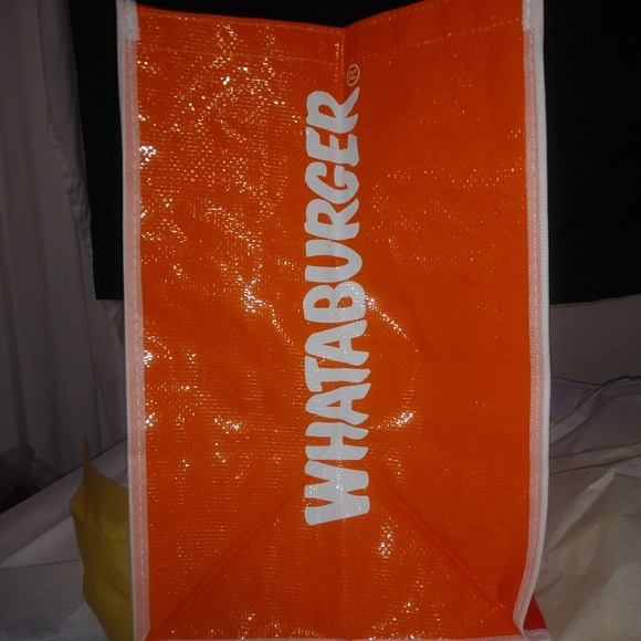 Whataburger | Bags | Whataburger Xl Orange Tote New | Poshmark